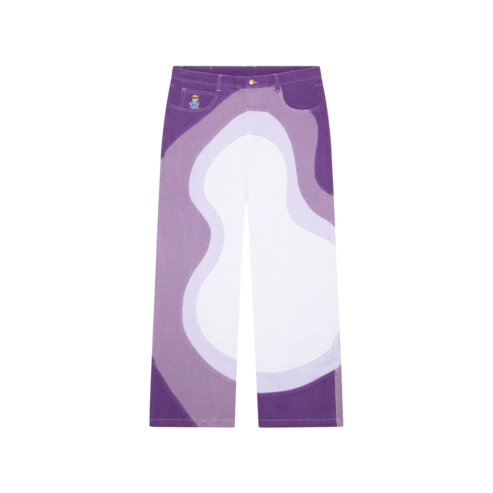 Wavy Pants [Purple] - KidSuper